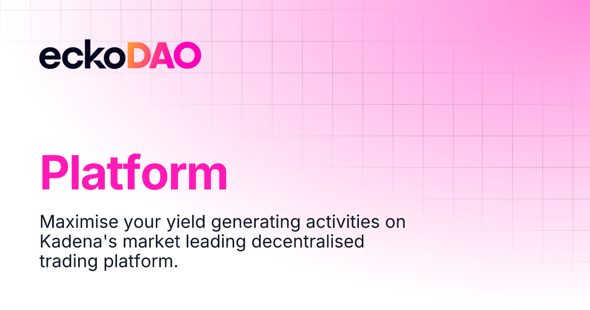 Platform | eckoDAO